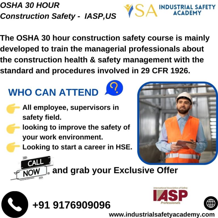 Fire and Safety Courses in Chennai - Fire & Safety Courses India